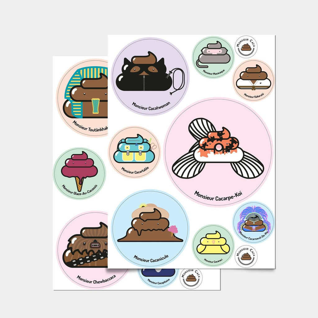 La papeterie Monsieur Caca